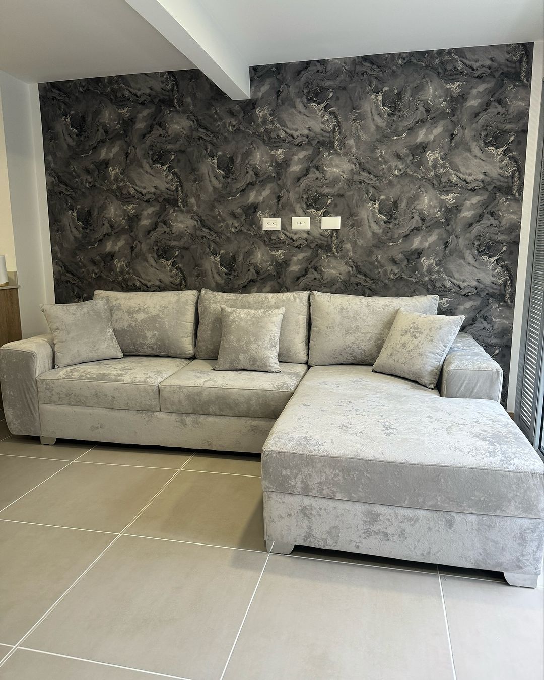 Cube L shaped Sofa - Mac Interiors